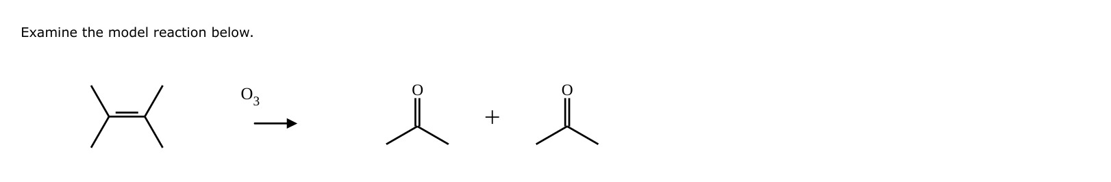 Solved Examine the model reaction below.→O3 ﻿Assuming that | Chegg.com