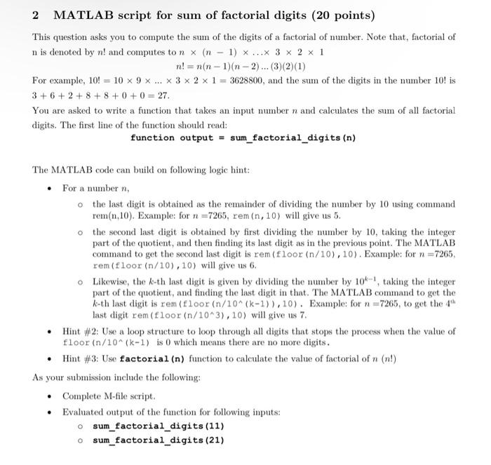 Solved This question asks you to compute the sum of the | Chegg.com
