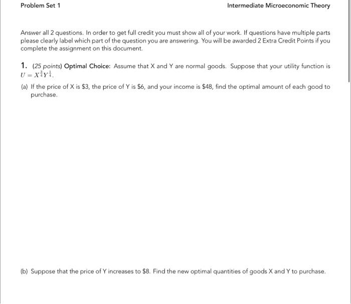 Solved Answer all 2 questions. In order to get full credit | Chegg.com