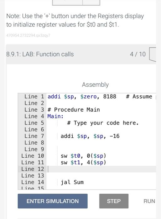 Solved 8.9 LAB: Function calls Given the following C program | Chegg.com