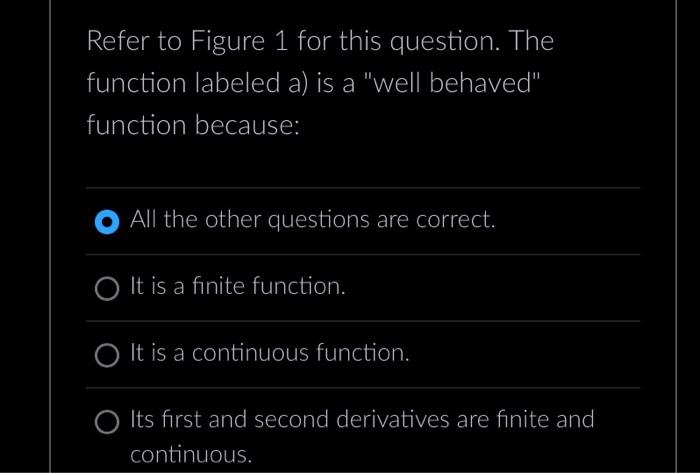 Refer to Figure 1 for this question. The function | Chegg.com