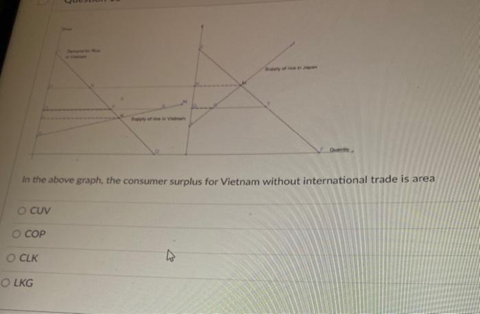 Solved In the above graph, the consumer surplus for Vietnam | Chegg.com