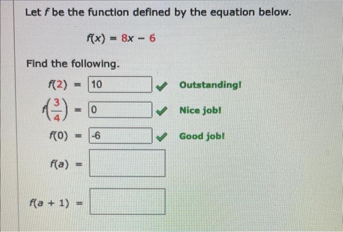 Solved Let f be the function defined by the equation below. | Chegg.com
