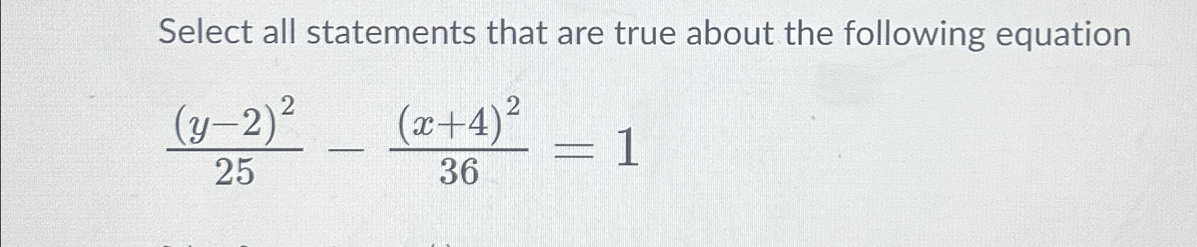 Solved Select all statements that are true about the | Chegg.com