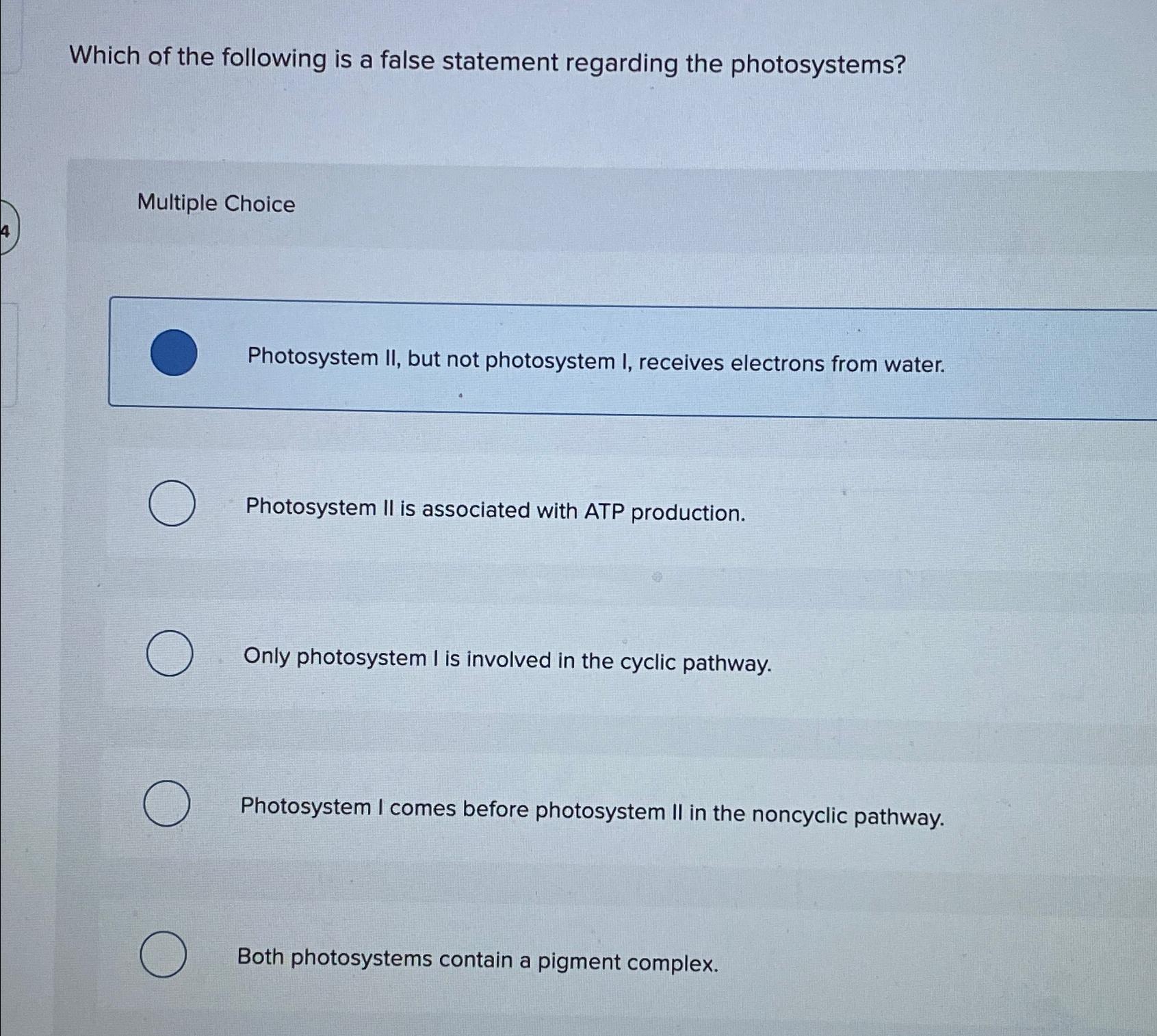 Solved Which of the following is a false statement regarding | Chegg.com