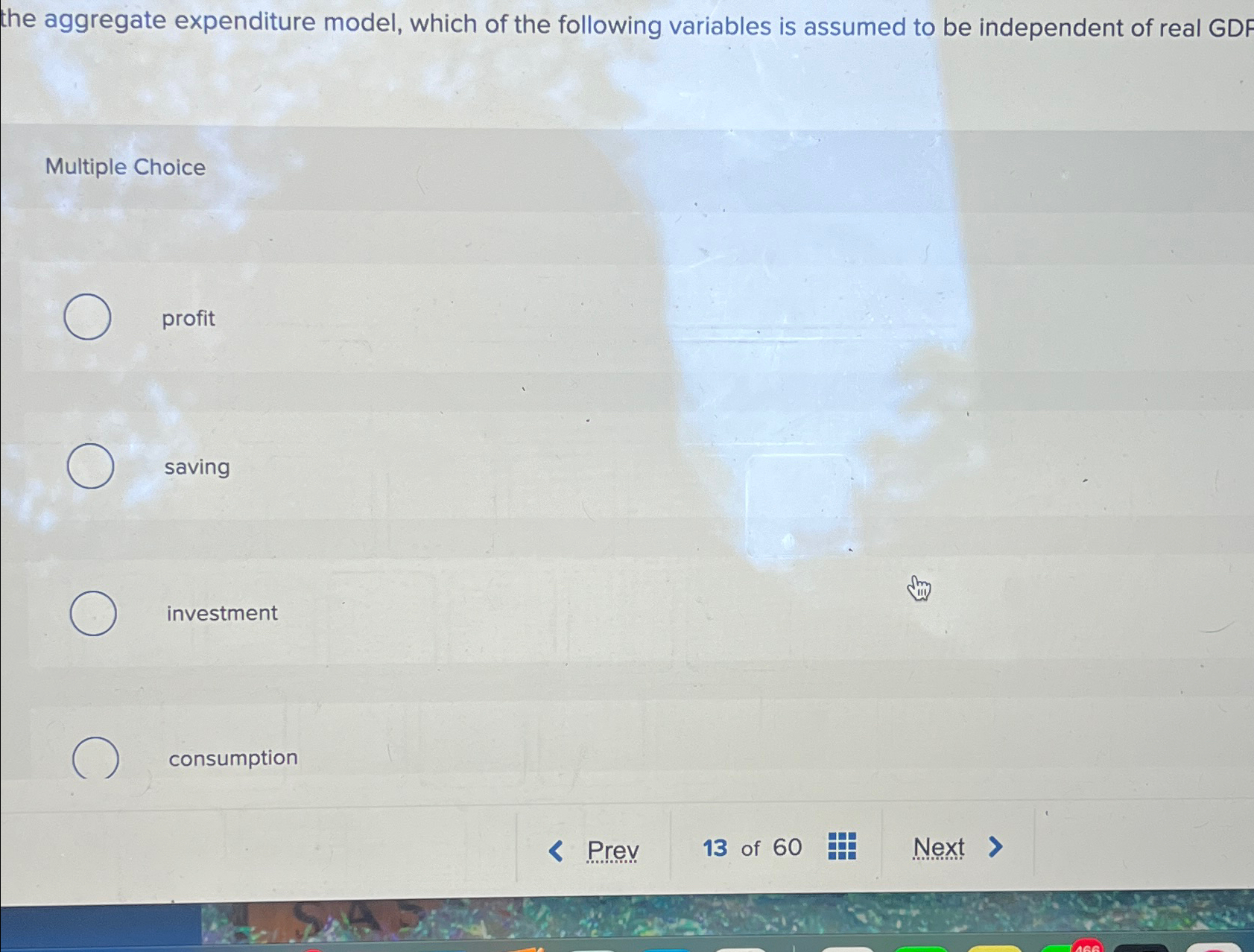 Solved the aggregate expenditure model, which of the | Chegg.com