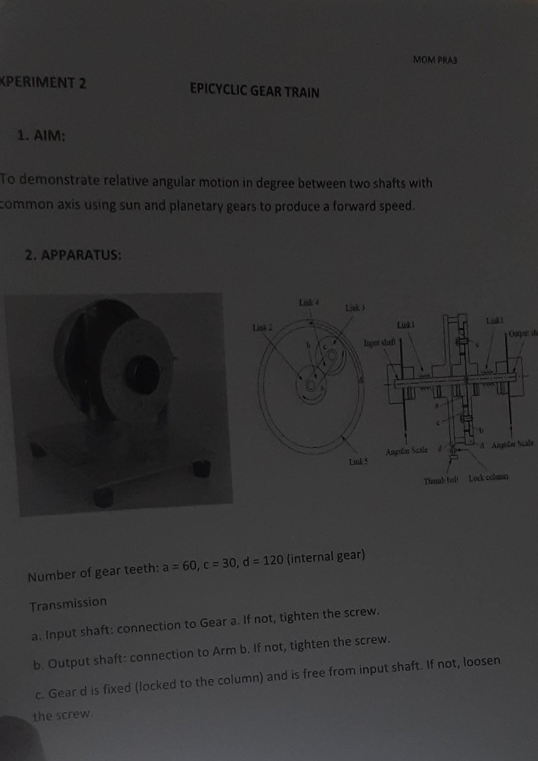 o demonstrate relative angular motion in degree | Chegg.com
