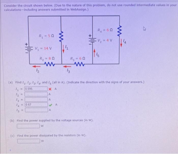 Solved Consider the circuit shown below. (Due to the nature | Chegg.com