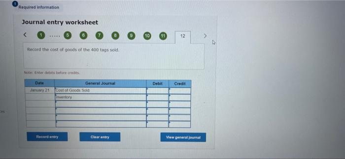 Solved View previous attempt Chec Required information The | Chegg.com