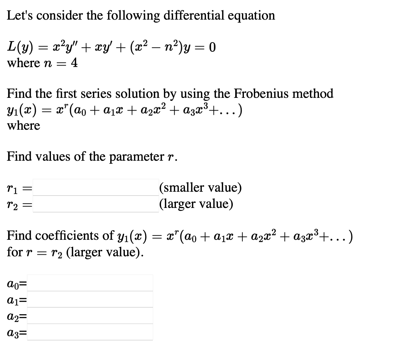 Solved Let's consider the following differential | Chegg.com Solved Let's consider the following differential | Chegg.com