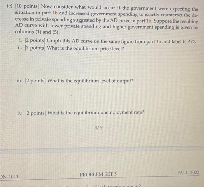 Solved Question: Aggregate Demand and Aggregate Supply[66 | Chegg.com
