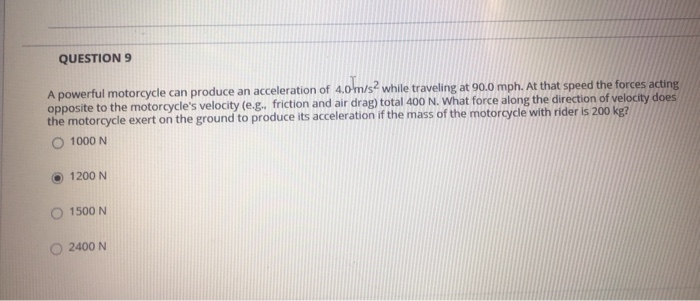 Solved QUESTION 1 A particle of mass 2.5 kg is acted upon by | Chegg.com