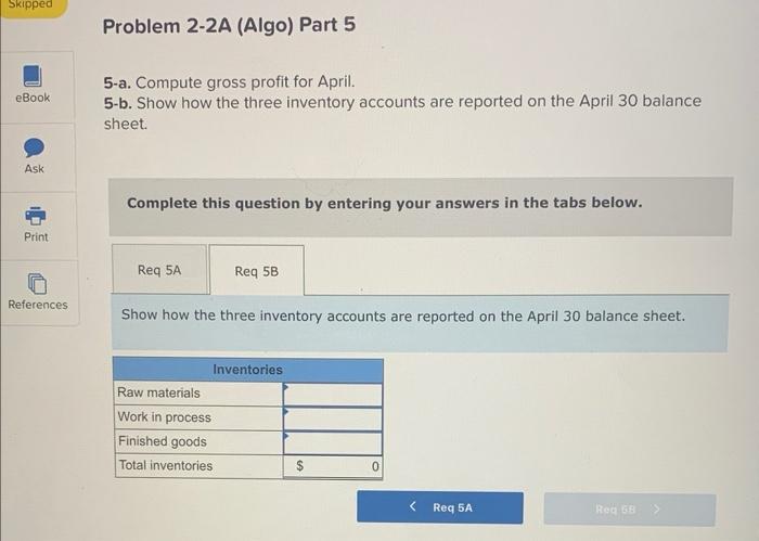 Solved Required information Problem 2-2A (Algo) Computing | Chegg.com
