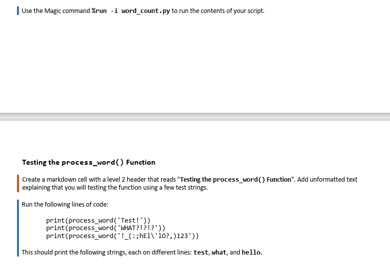 Solved Use the Magic command %run -i word_count . ﻿py to run | Chegg.com