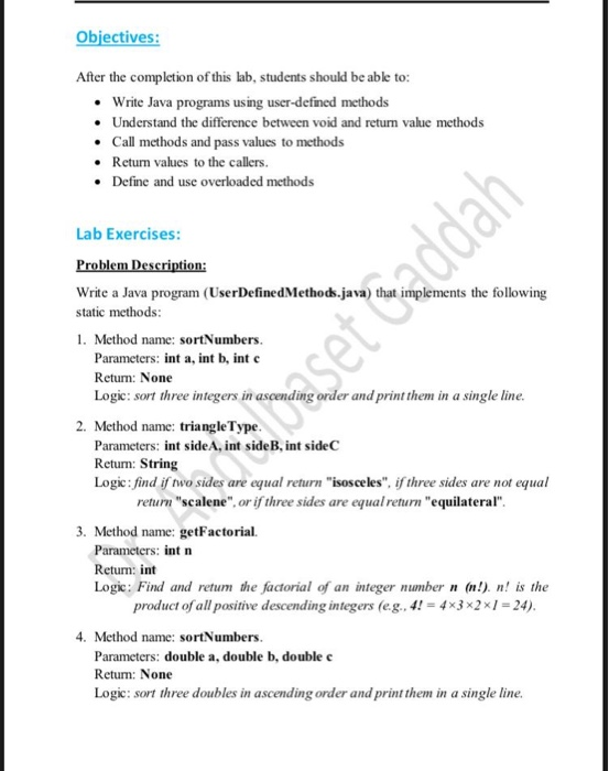 Solved Objectives: After the completion of this lab, | Chegg.com