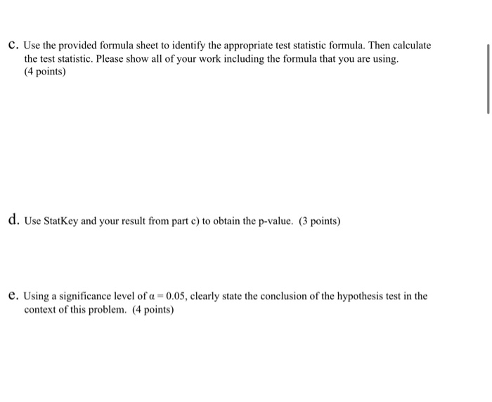 Solved Problem 1: Use the following to answer questions a) – | Chegg.com