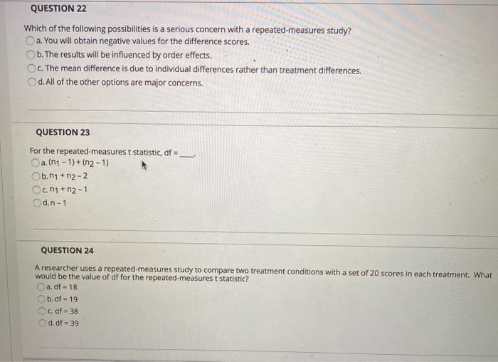 Solved QUESTION 22 Which Of The Following Possibilities Is A Chegg