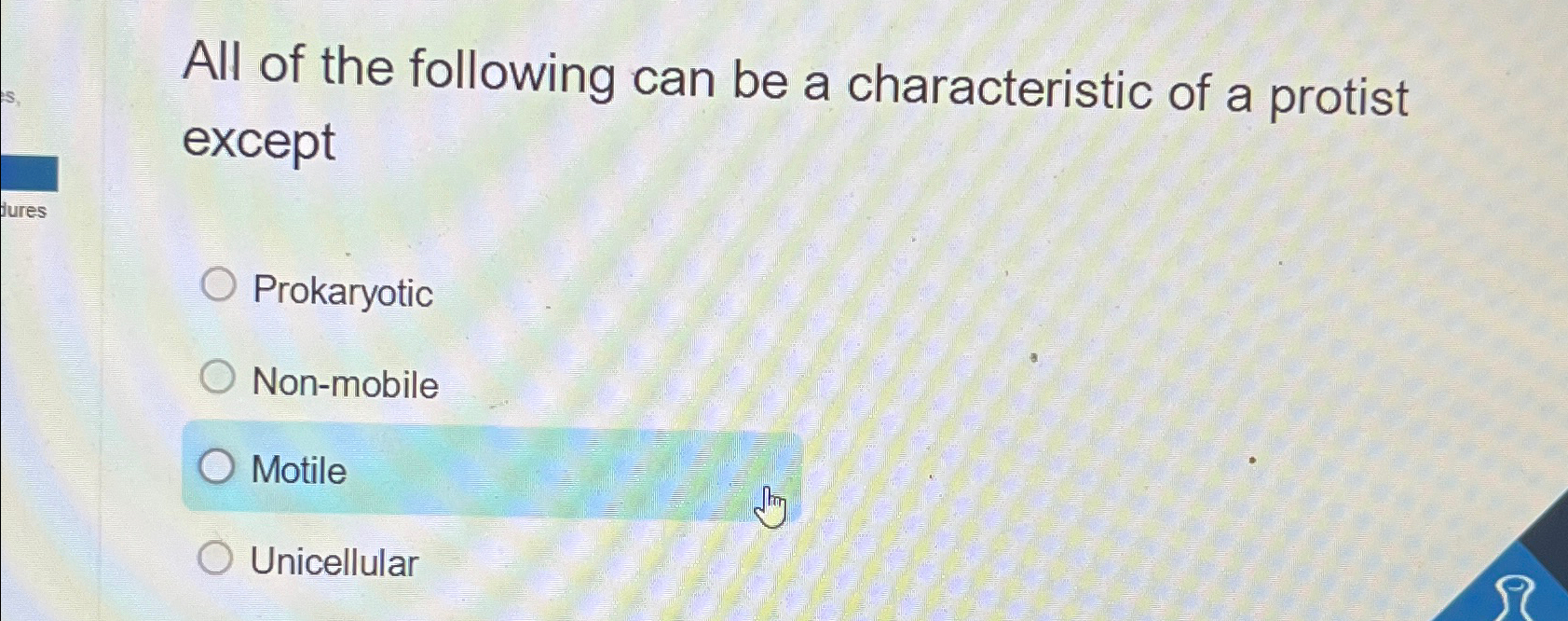 Solved All of the following can be a characteristic of a | Chegg.com