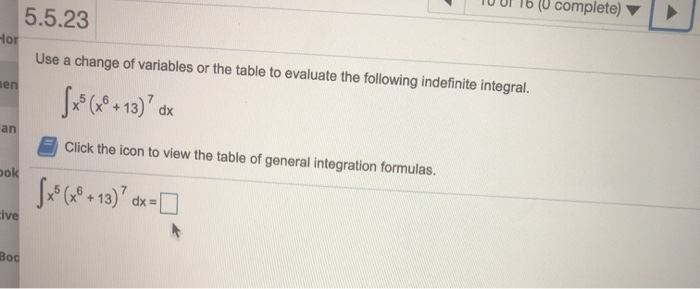 Solved UUTU (U comput) 5.5.8 Use the substitution u = 8x2 + | Chegg.com