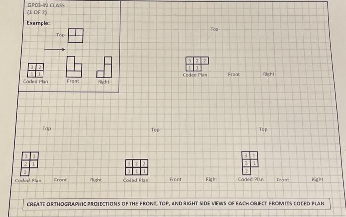 Solved GP03-IN CLASS ( 1 OF 2) Example: Coded Plan Right Top | Chegg.com