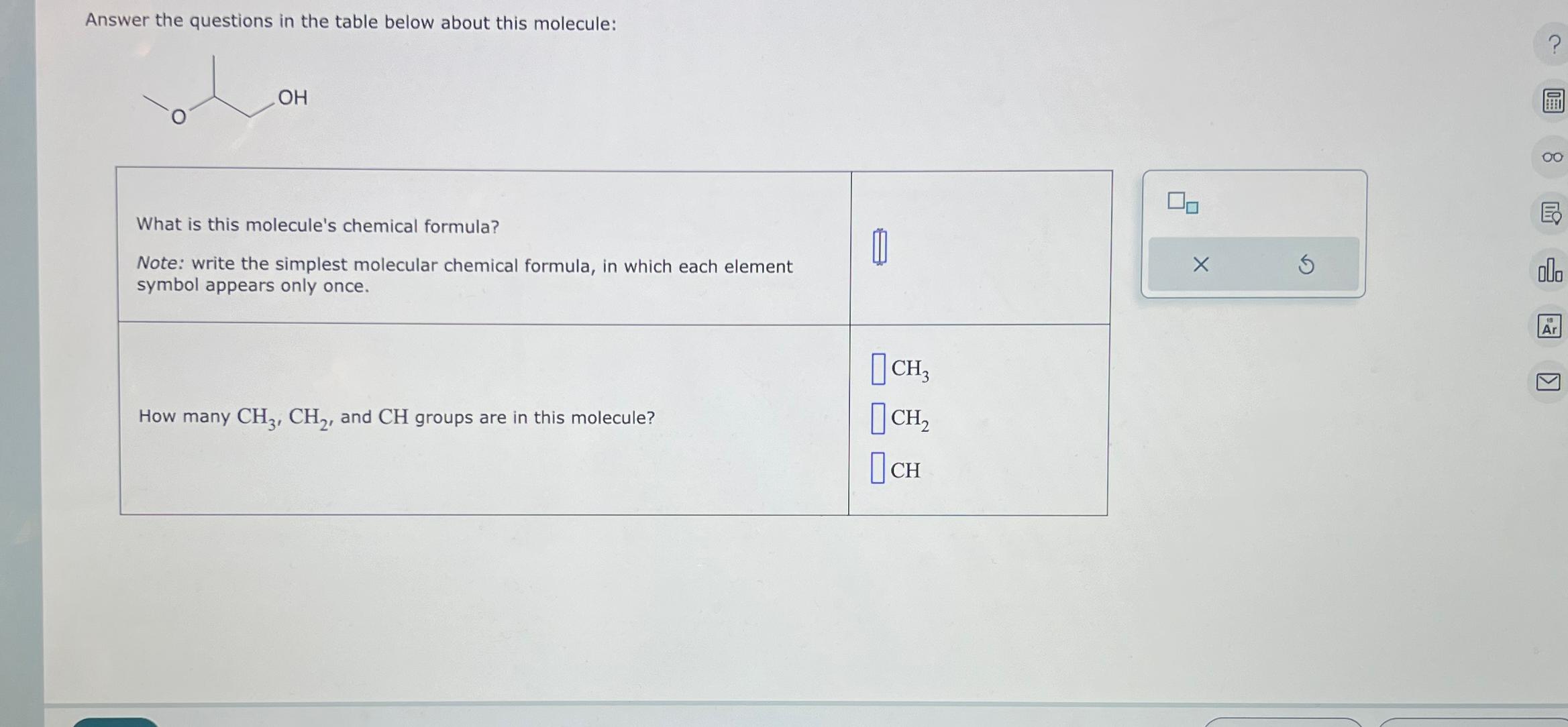 Solved Answer the questions in the table below about this | Chegg.com