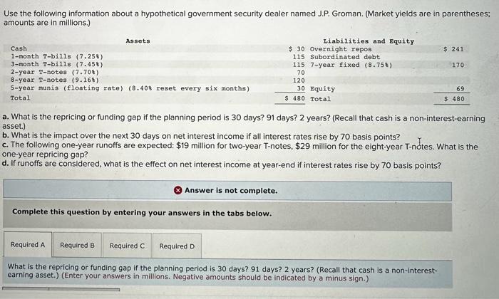 Solved Use the following information about a hypothetical | Chegg.com