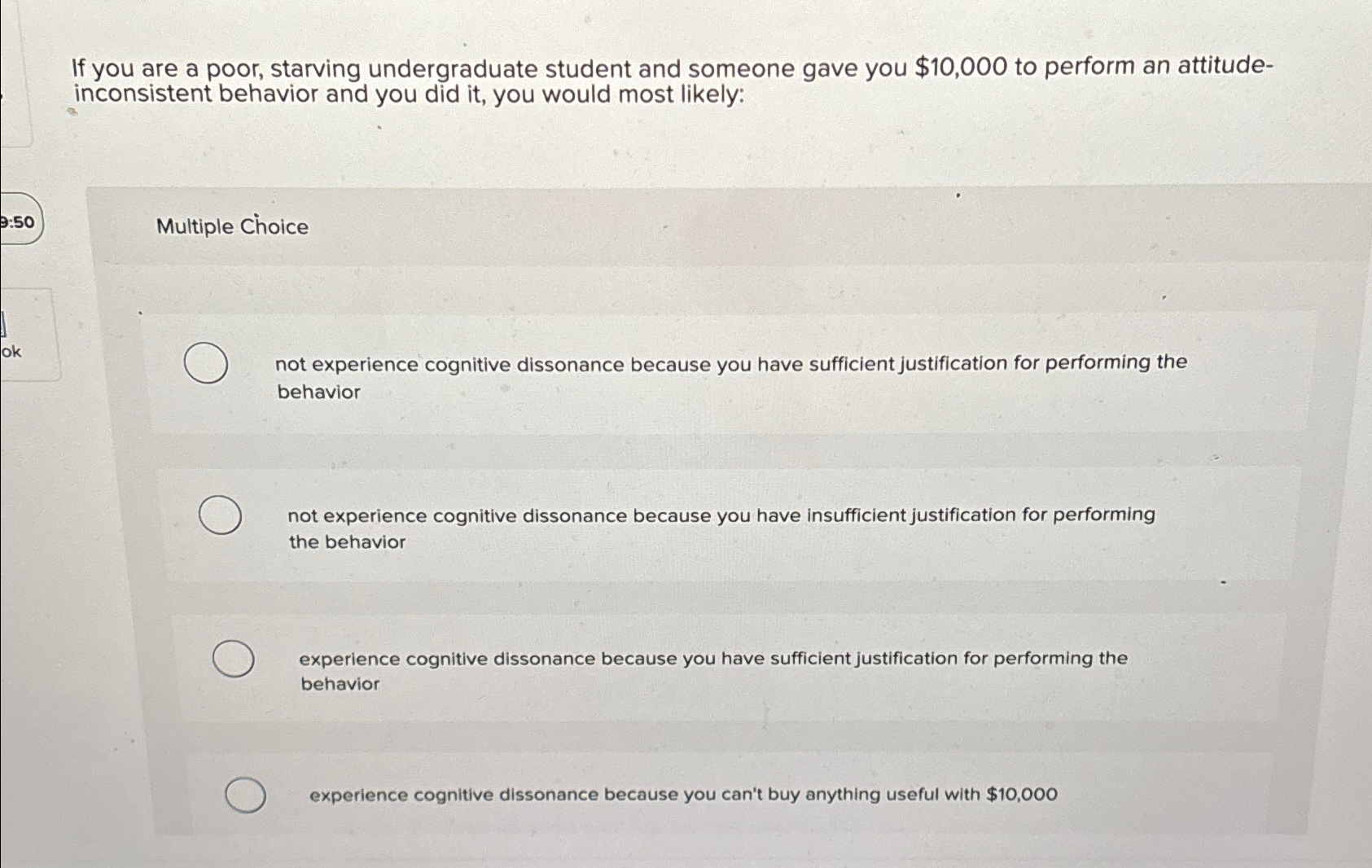 Solved If you are a poor, starving undergraduate student and | Chegg.com