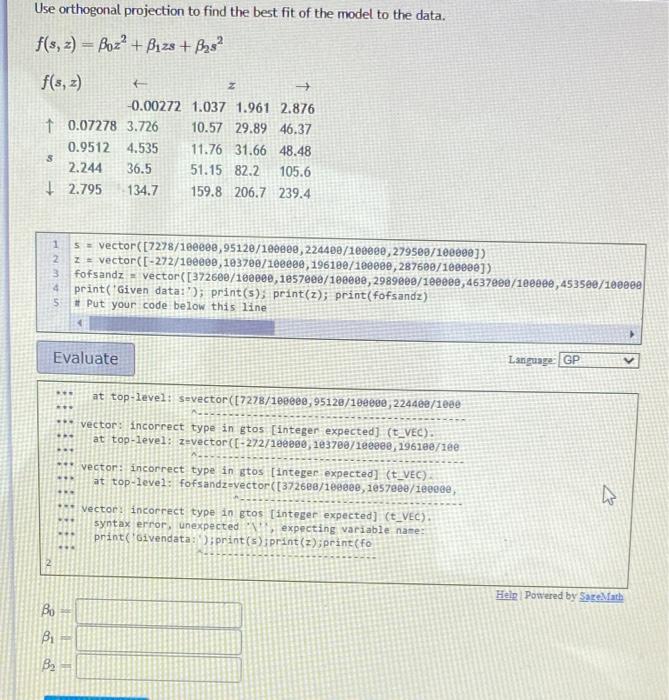 Solved Find B0, B1, B2, B3For all, i dont understand how to | Chegg.com