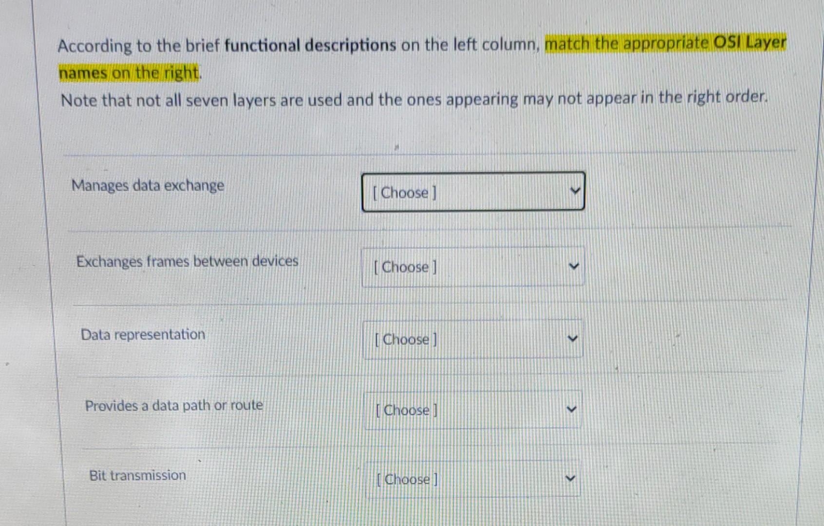 Solved According to the brief functional descriptions on the | Chegg.com