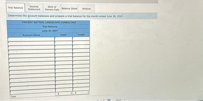 Solved The accountant for the firm owned by Vincent Sutton | Chegg.com