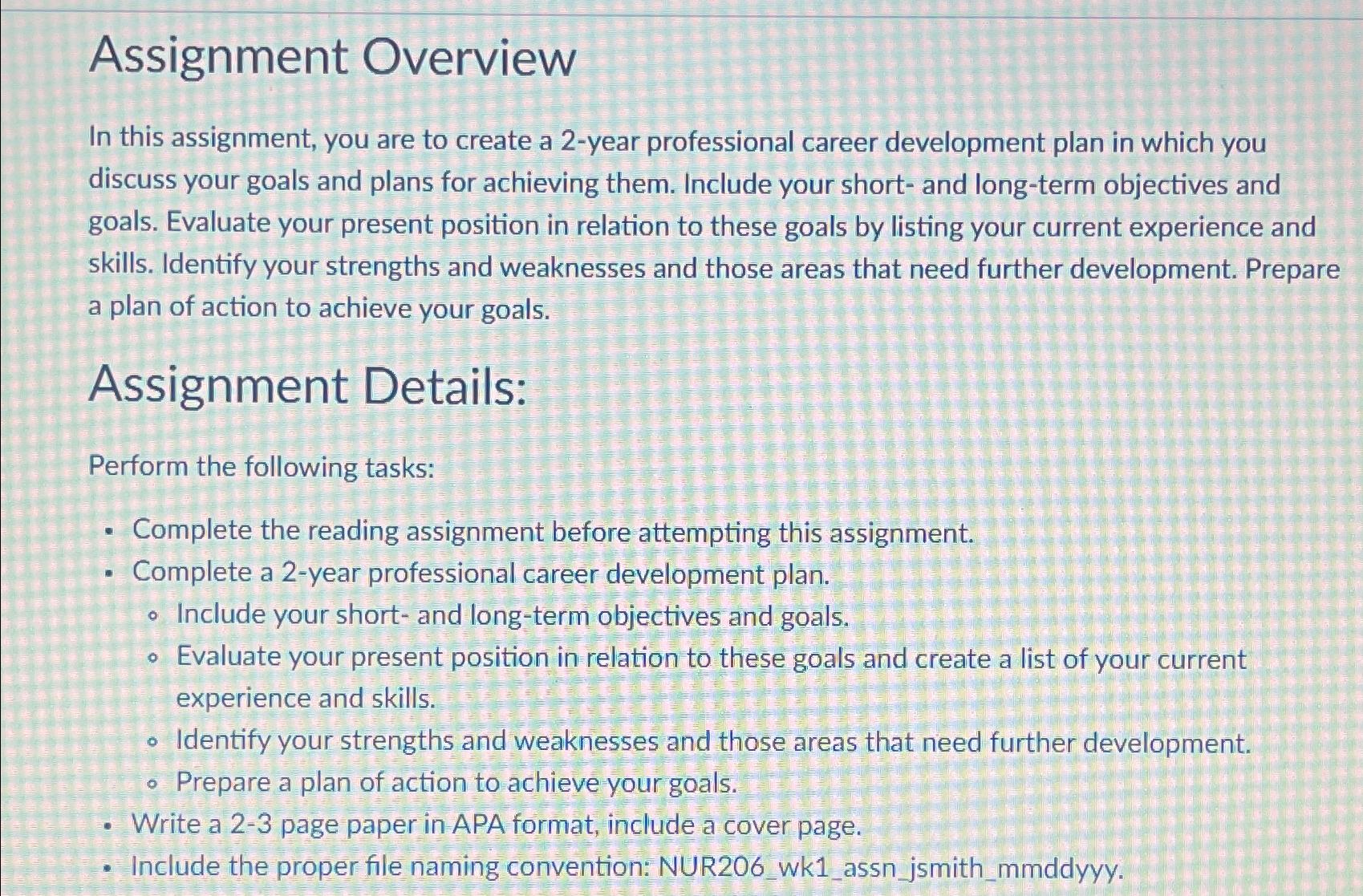 Solved Assignment OverviewIn this assignment, you are to | Chegg.com