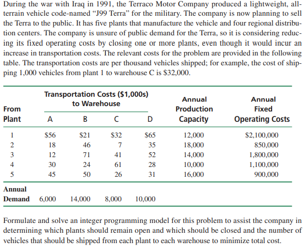 Solved Show the solution as a table Using excel with | Chegg.com
