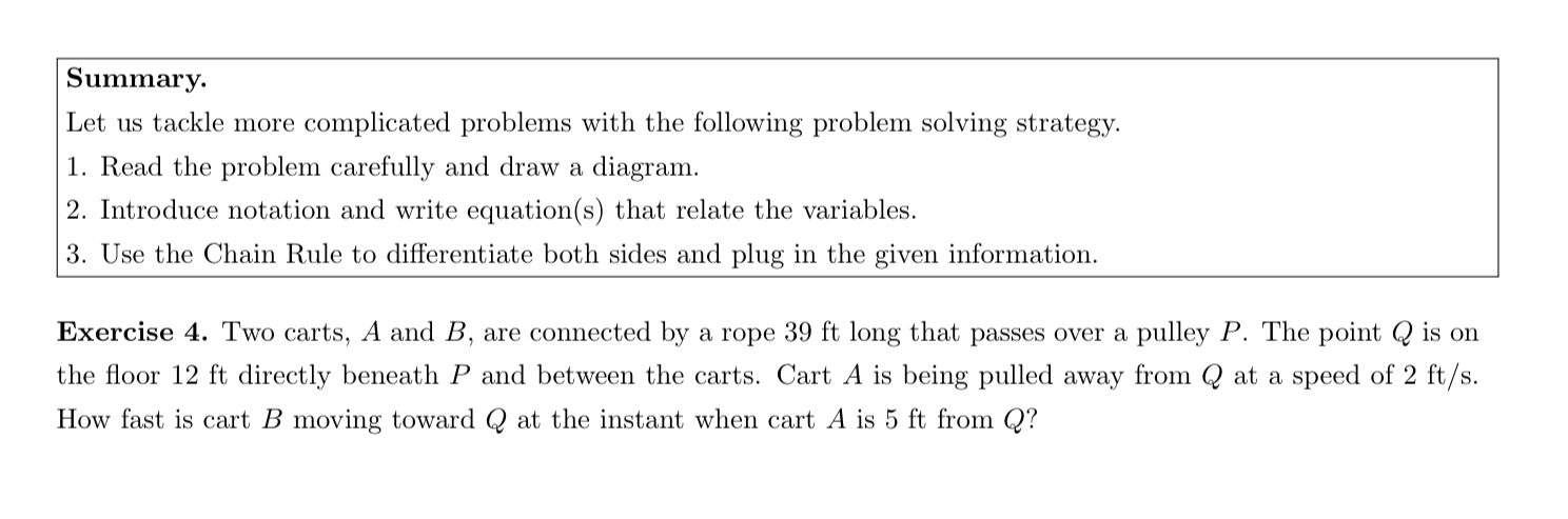 Solved Summary.Let us tackle more complicated problems with | Chegg.com
