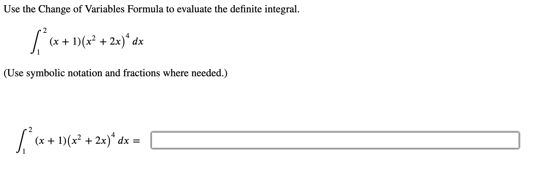 Solved Use the Change of Variables Formula to evaluate the | Chegg.com