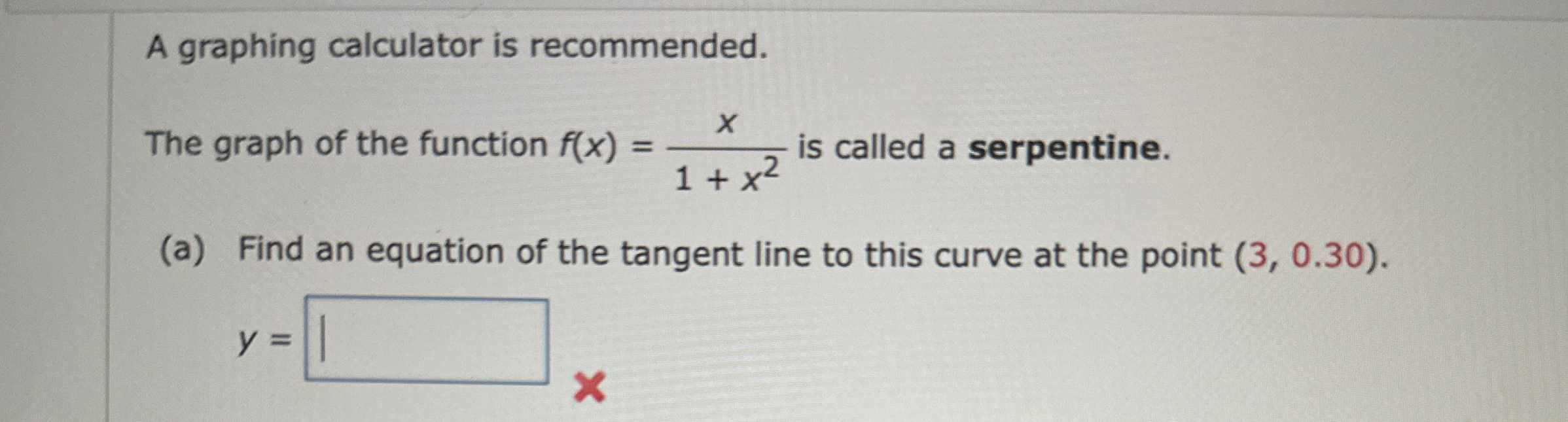 Solved A graphing calculator is recommended.The graph of the | Chegg.com