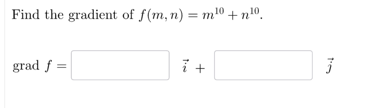 Solved Find the gradient of | Chegg.com