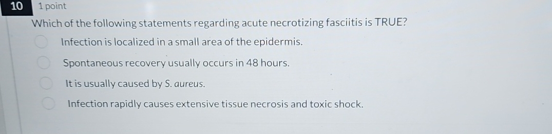 Solved 101 ﻿pointWhich of the following statements regarding | Chegg.com
