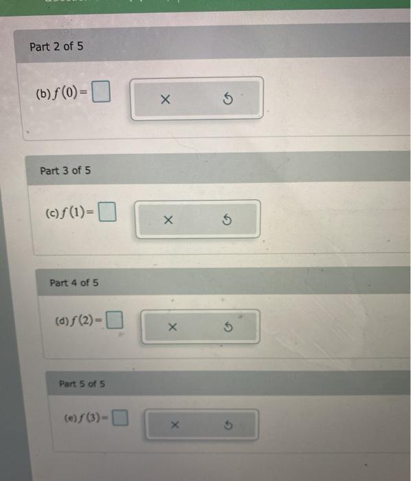 Solved Evaluate the function f (x)=4x2 - 4x for the given | Chegg.com