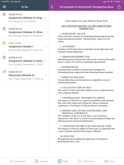 Analyzing the Afrocentric Perspective to determine | Chegg.com