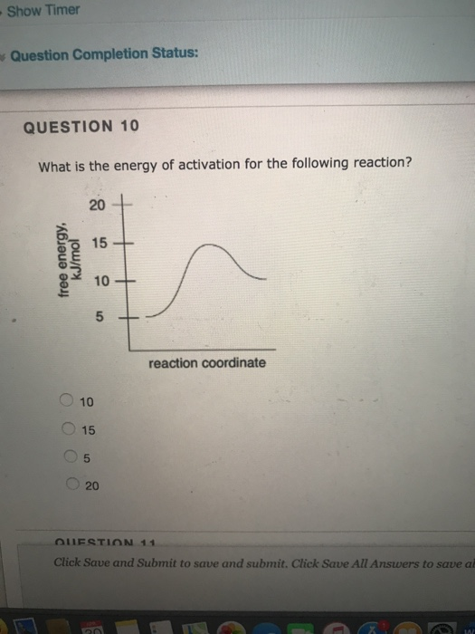 Solved - Show Timer Question Completion Status: QUESTION 10 | Chegg.com