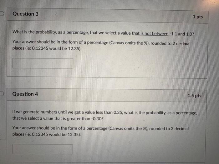 Solved The following questions concern the continuous | Chegg.com