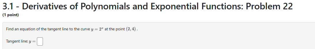 Solved 3.1 - ﻿Derivatives of ﻿Polynomials and Exponential | Chegg.com