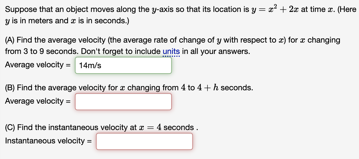 Solved Suppose that an object moves along the y-axis so that | Chegg.com