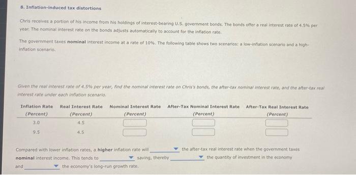 Solved first blank: increase, decreasesecond blank: | Chegg.com