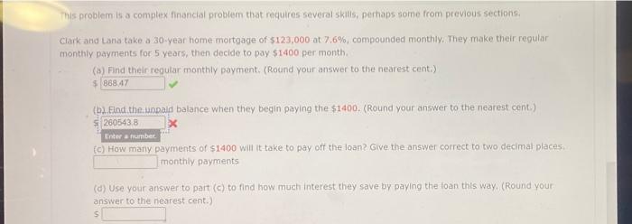 Solved This problem is a complex financial problem that | Chegg.com