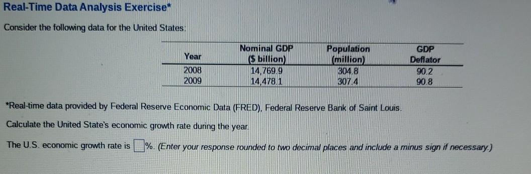Solved Real-Time Data Analysis Exercise Consider the | Chegg.com