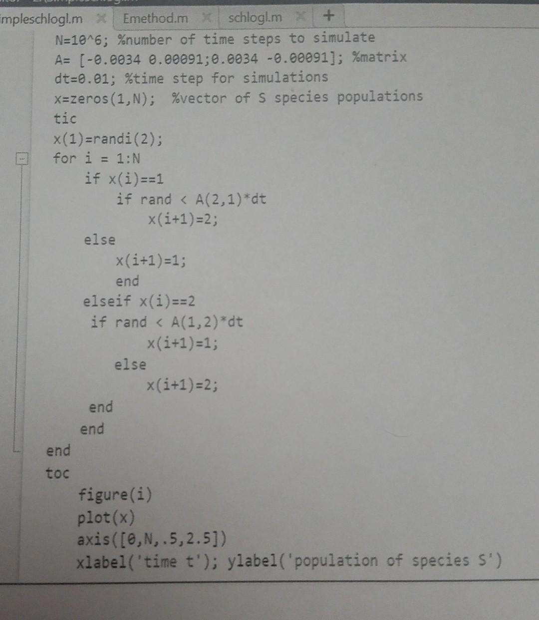 Solved how do I make this code do the random walk from 0 to | Chegg.com