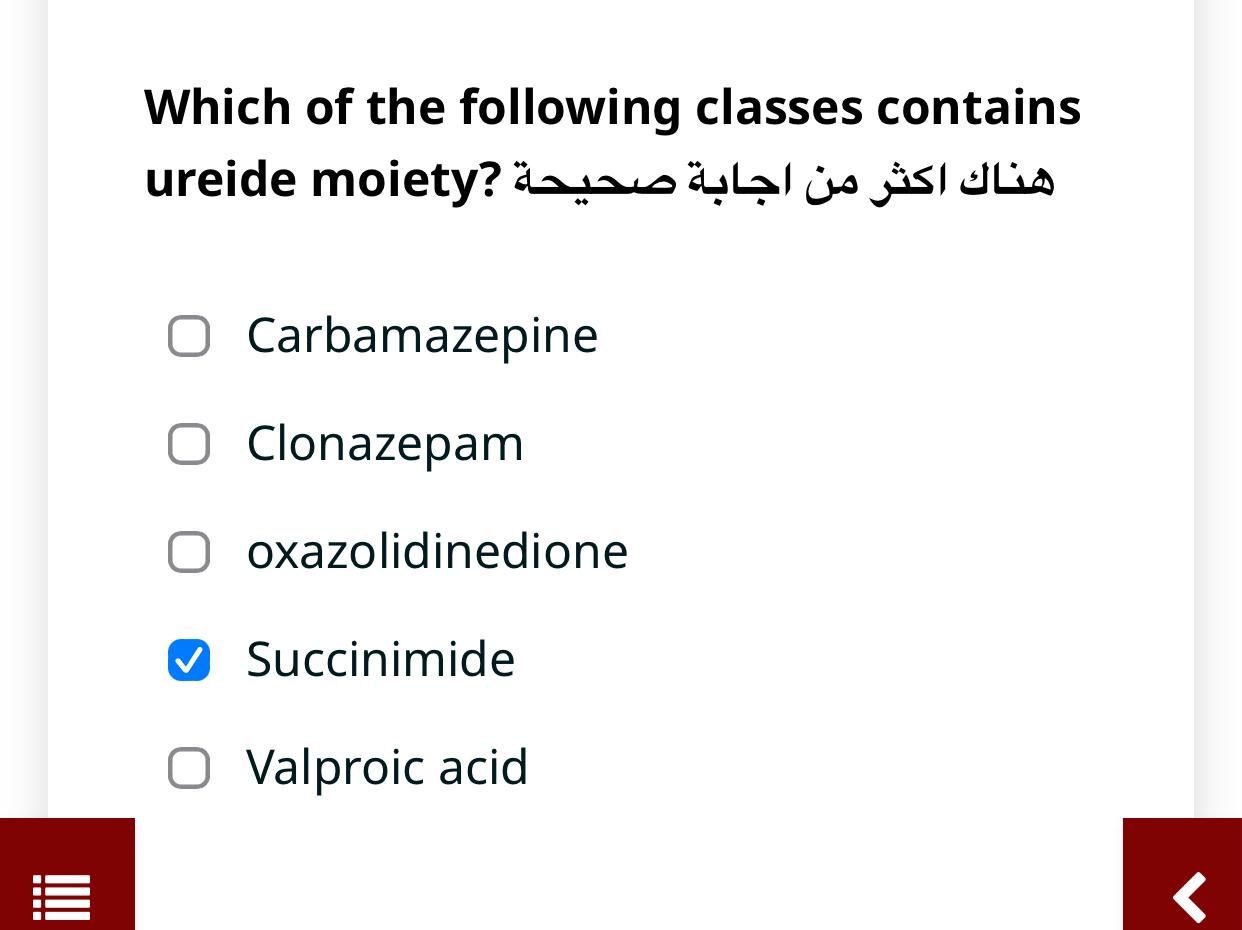 Solved Which of the following classes contains | Chegg.com