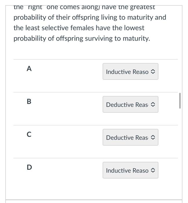 Solved Categorize Each Example Below As Either Inductive Or