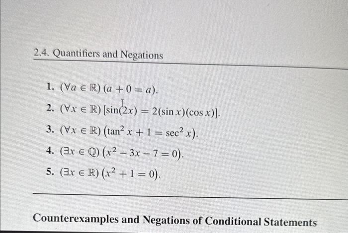 Solved Progress Check 2.18 (Negating Quantified Statements) | Chegg.com Solved Progress Check 2.18 (Negating Quantified Statements) | Chegg.com